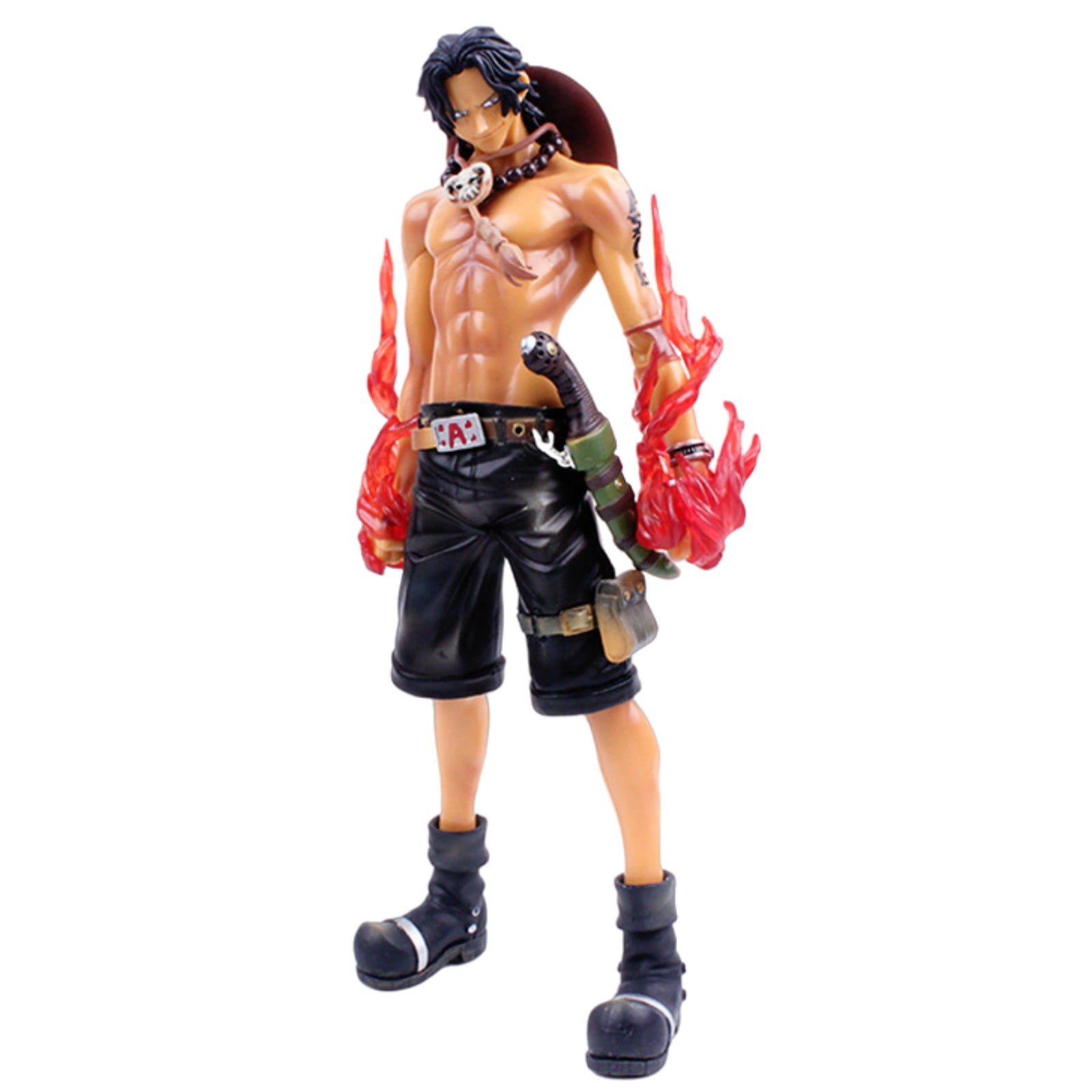 Njube Anime Figure Portgas·D· Ace (Fire Fist) Figure PVC Figures ...