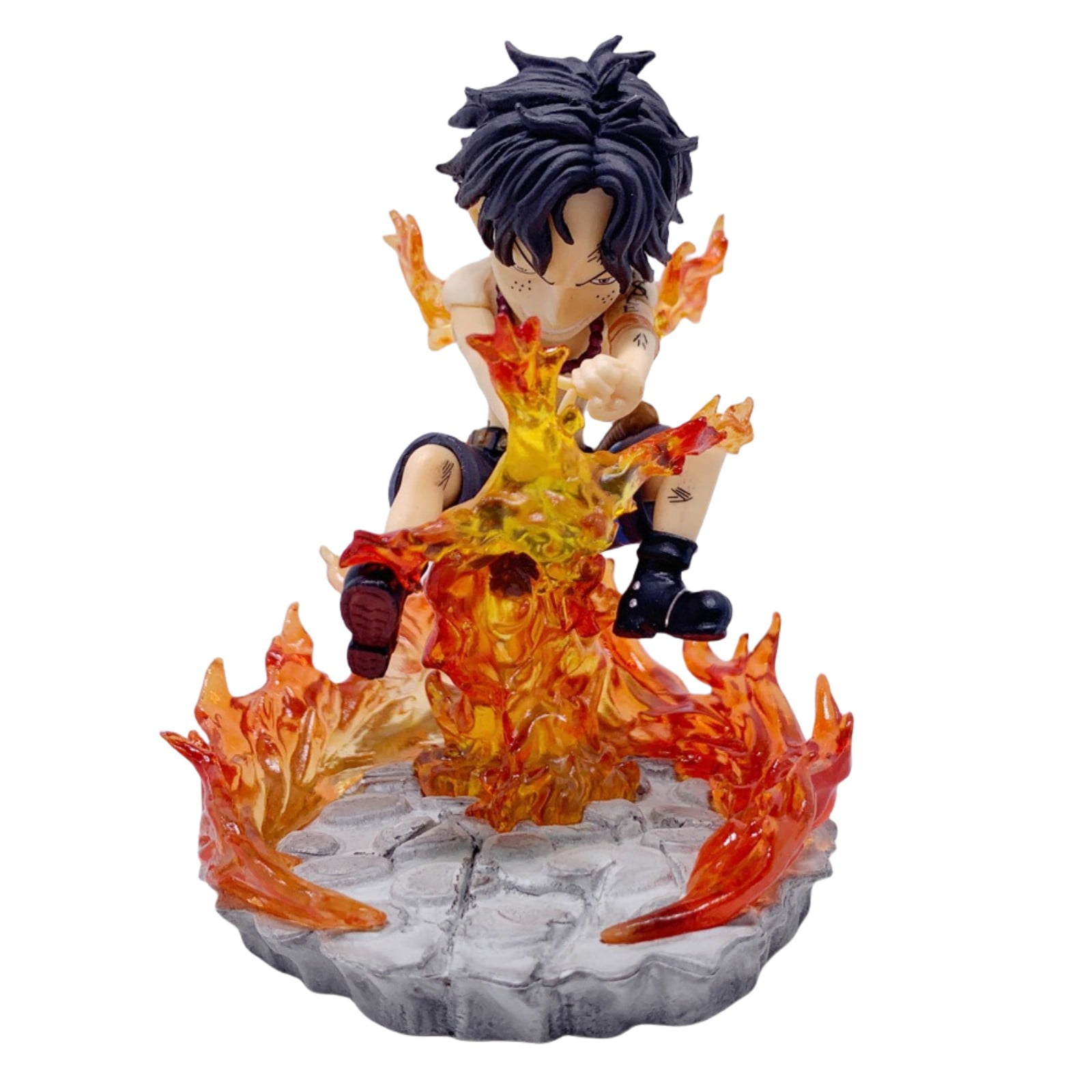 Njube Anime Figure Q Version Ace Figure Action Figure Collection Statue ...