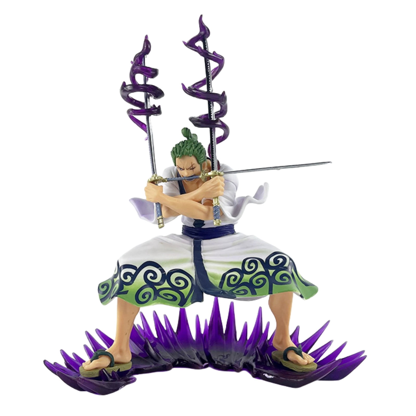 Njube Anime Figure SP Roronoa Zoro Figure 20.5cm/8.07inch Desk Figure ...