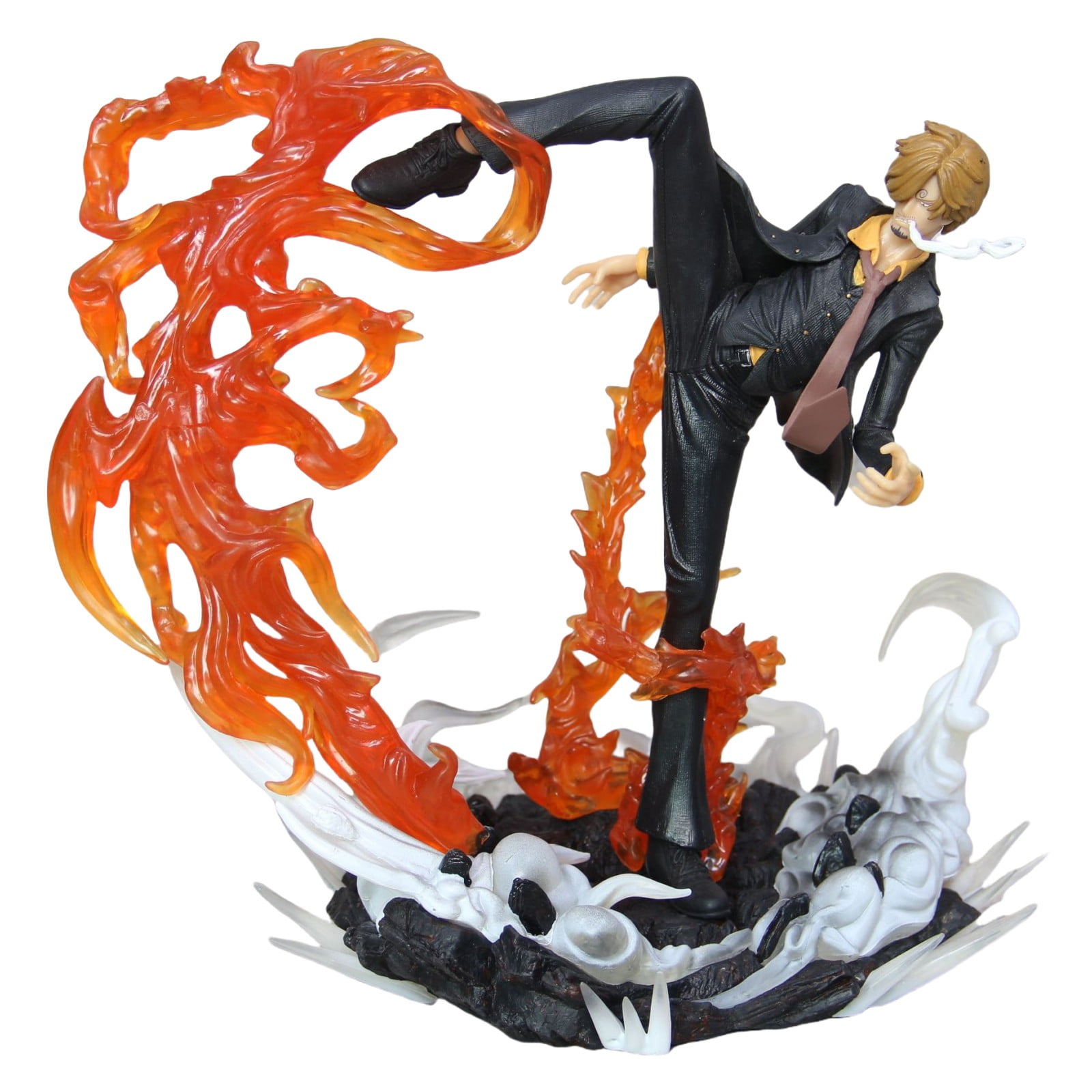 Njube Anime Gift for Anime Sanji Figure (Kicking) Standing posture ...