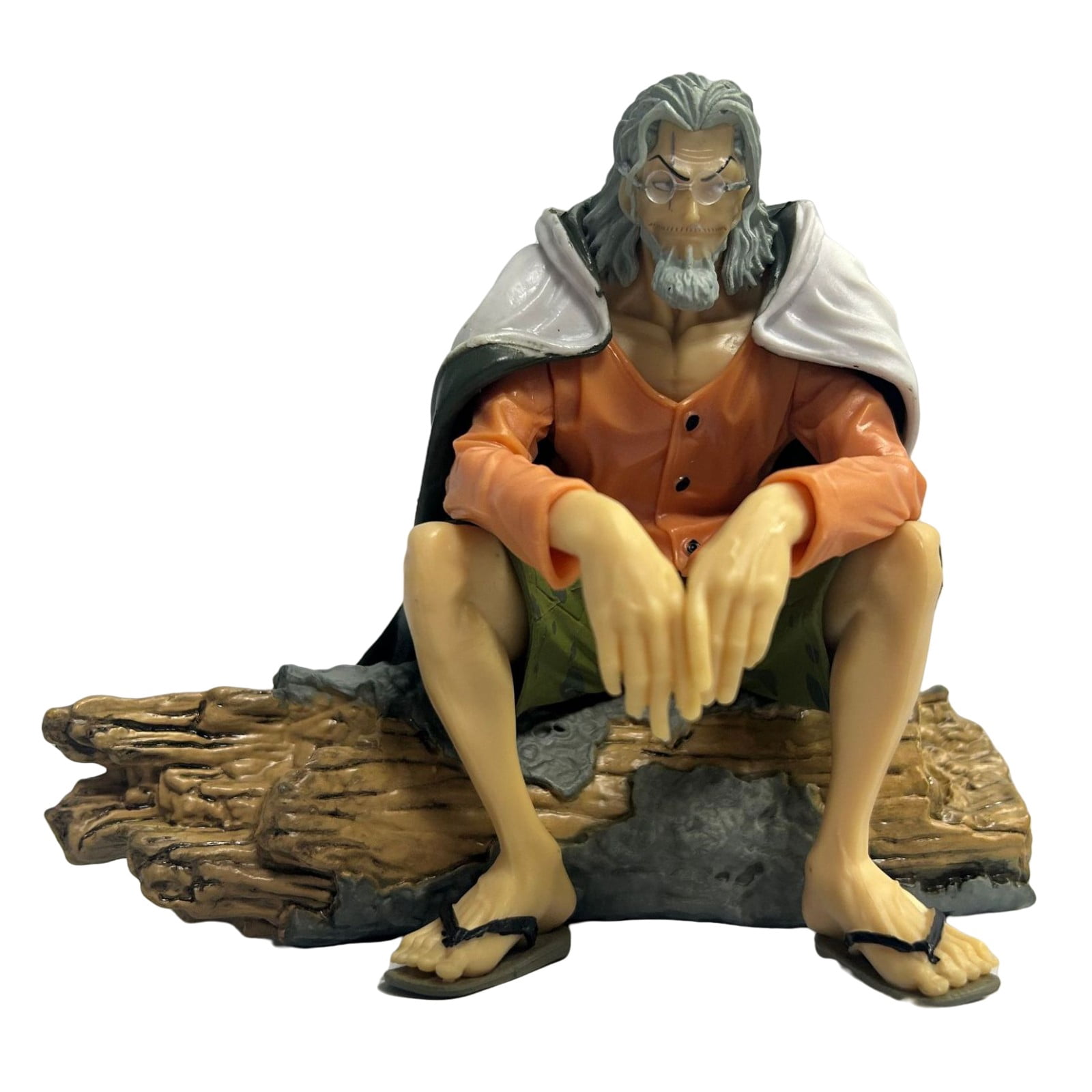 Njube Anime Model Gift for Anime Fans Silvers Rayleigh Figure PVC Anime ...