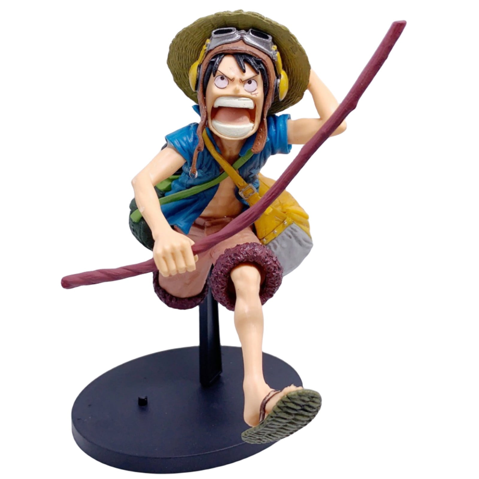 Njube Anime Run at full speed Luffy （blue）Figure Cartoon Game Anime ...