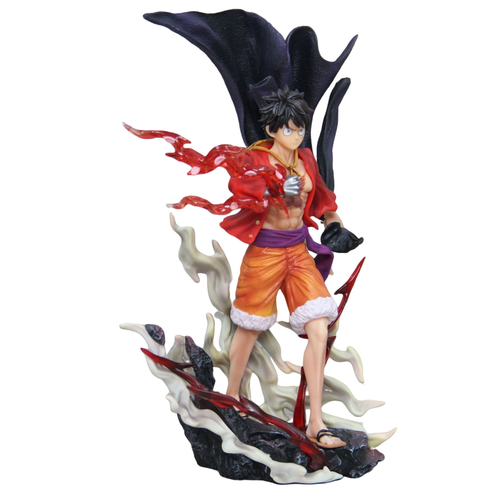 Njube Anime Statue Walk Luffy Figure Character Model Statue Action PVC ...