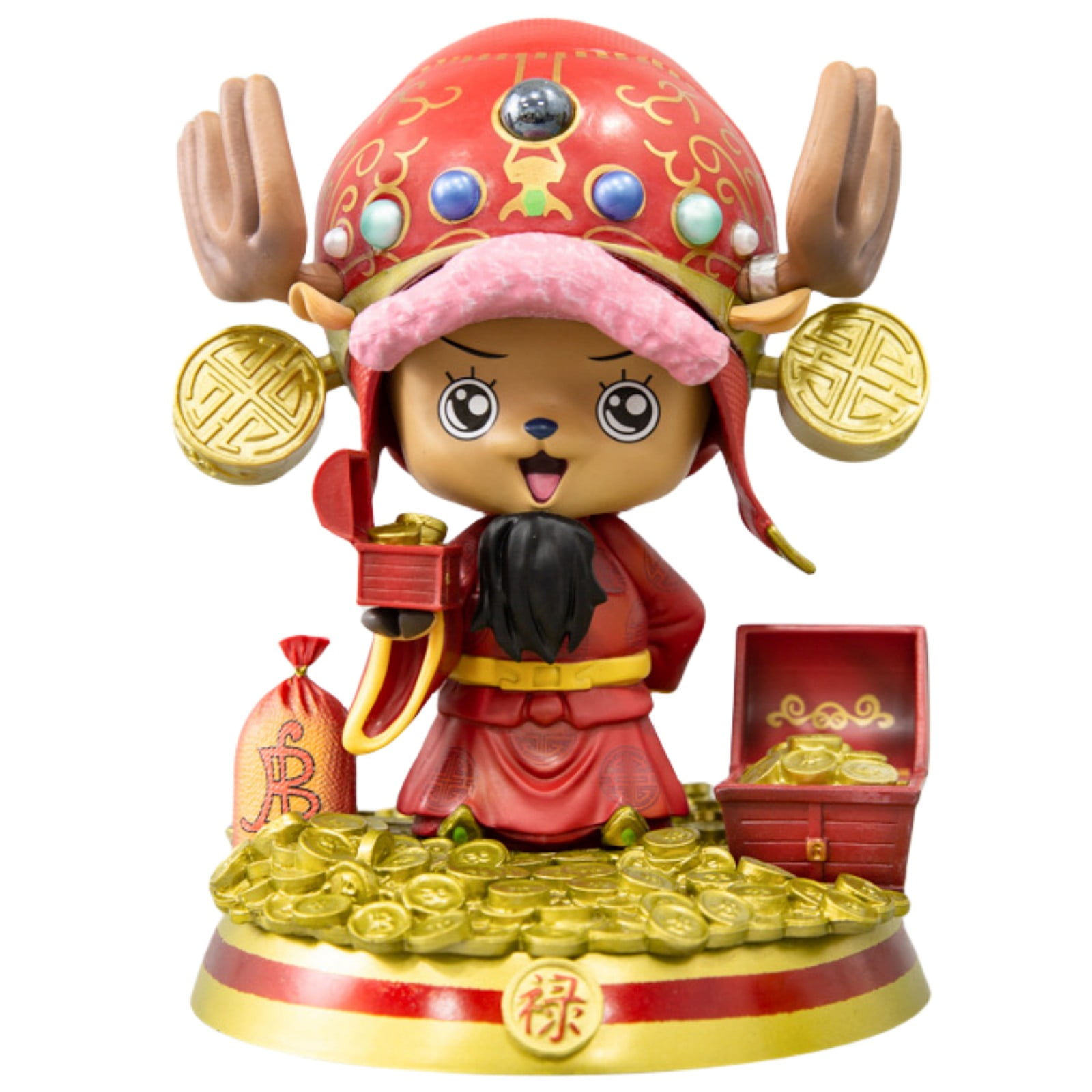 Njube Chinese lu costume Tony Tony Chopper Figure Model Doll Animated ...