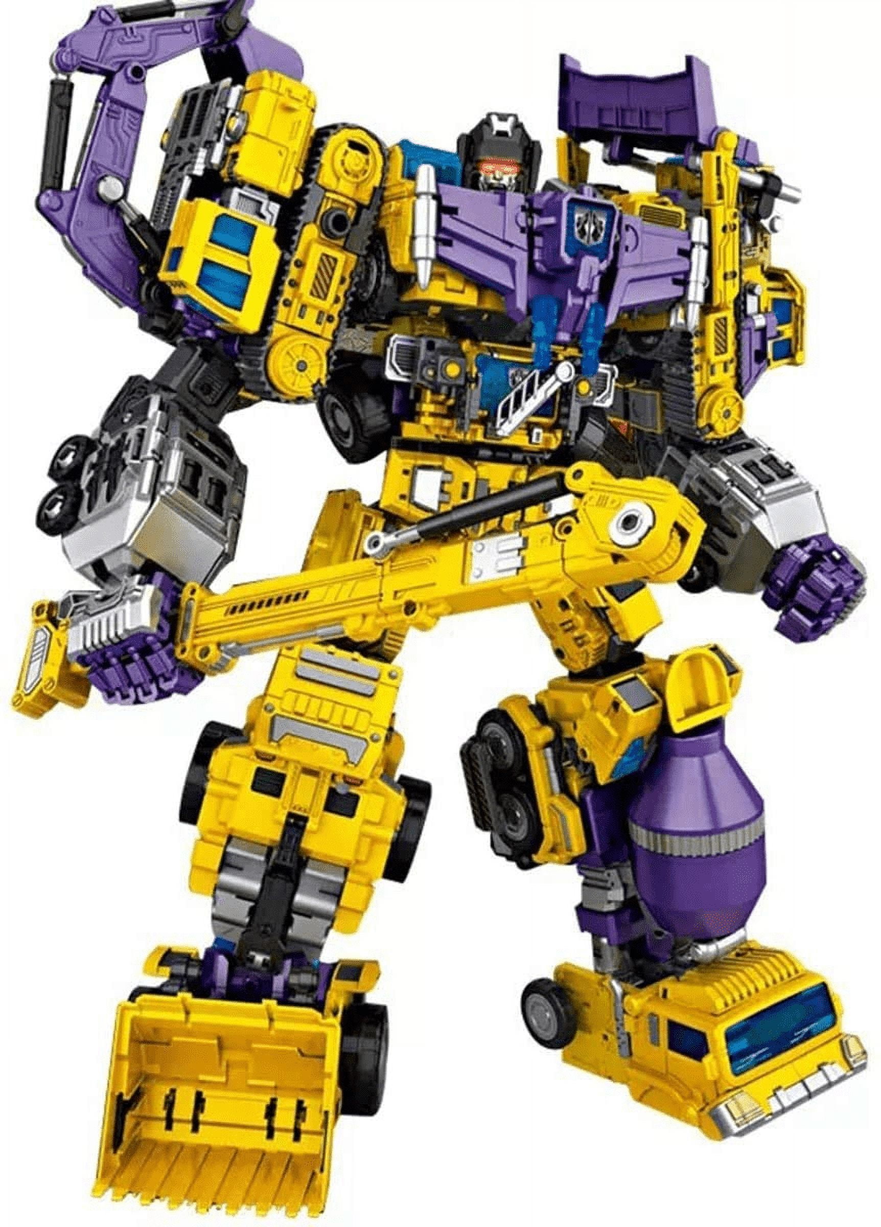Njube Deformation Oversize Toys Robot Devastator Engineering Combiner 6 ...