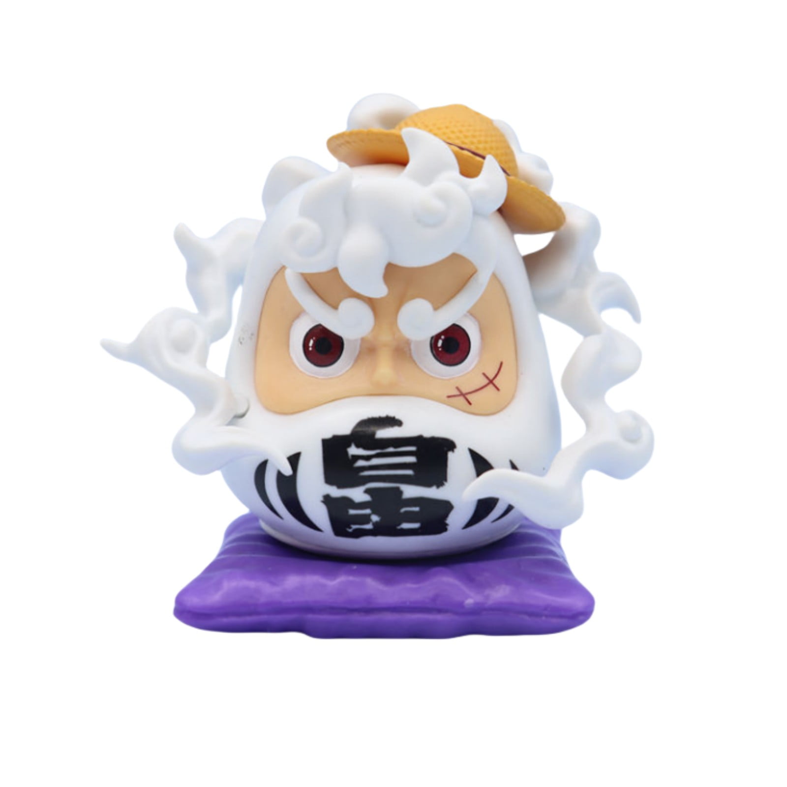 Njube Dharma egg Luffy Figure PVC Toys Statue Collectible Statue ...