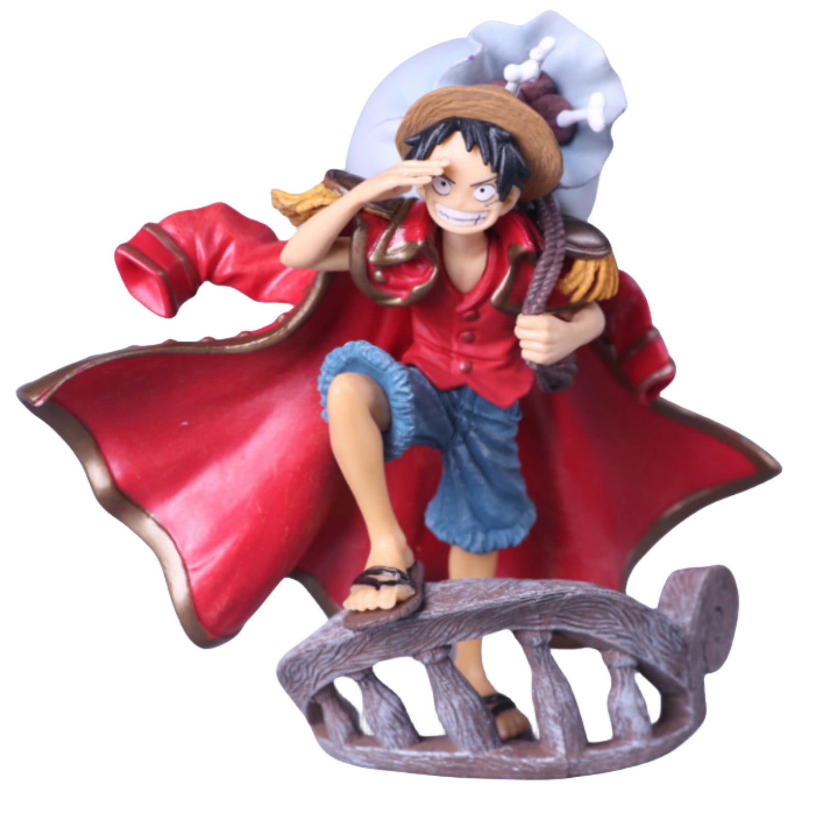 Njube Hilltop Luffy Figure PVC Model Collection Desktop Decoration ...