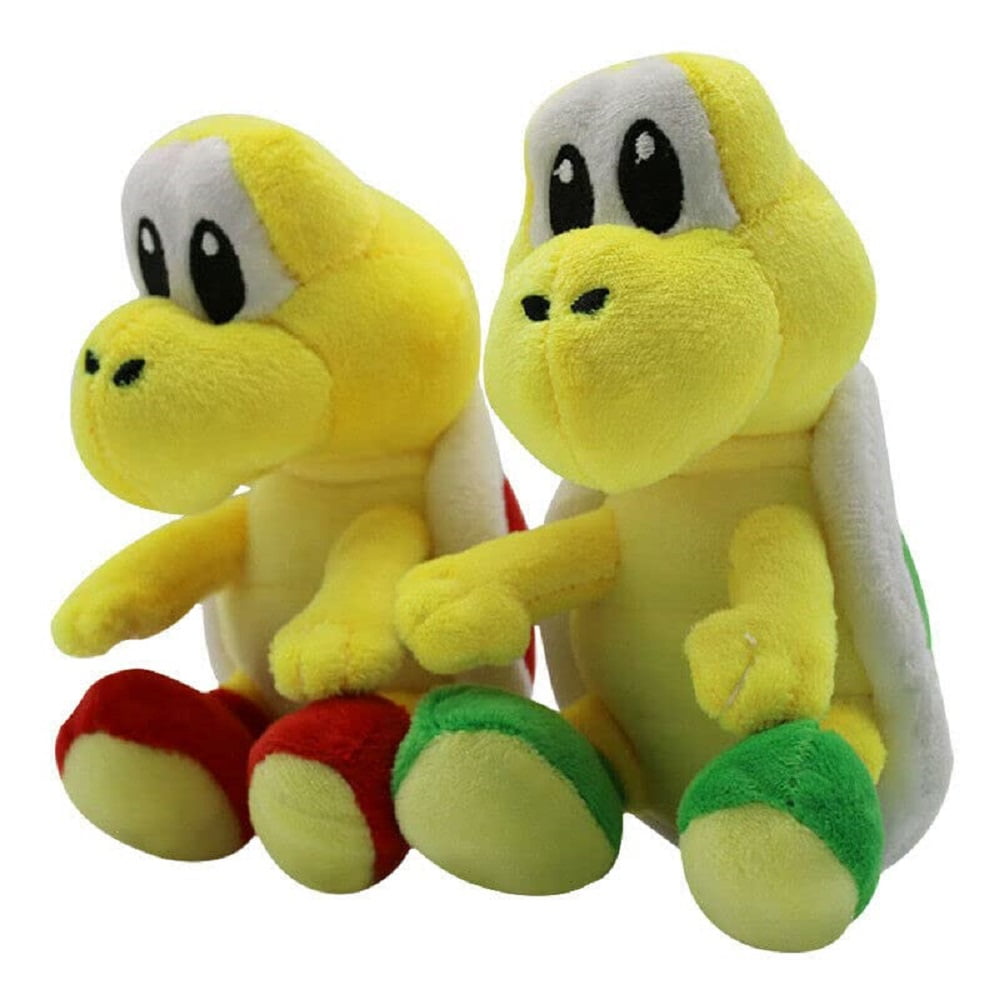 Njube Mario Koopa Troopa Plush 2pcs/Set Troopa Green and red Stuffed Figure New 6 Incheses ...