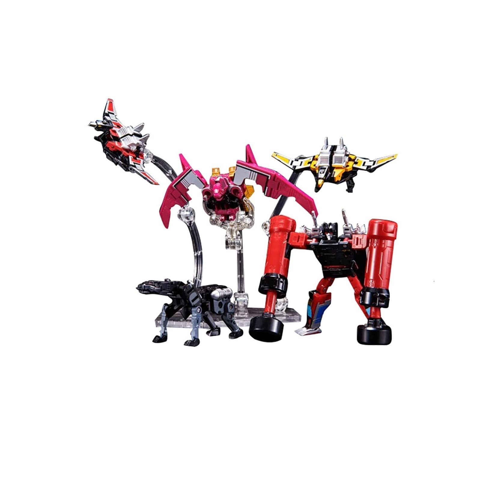 Njube Transformer Toy Robot Soundwave Six Tape Troop Rumble Laserbeak ...