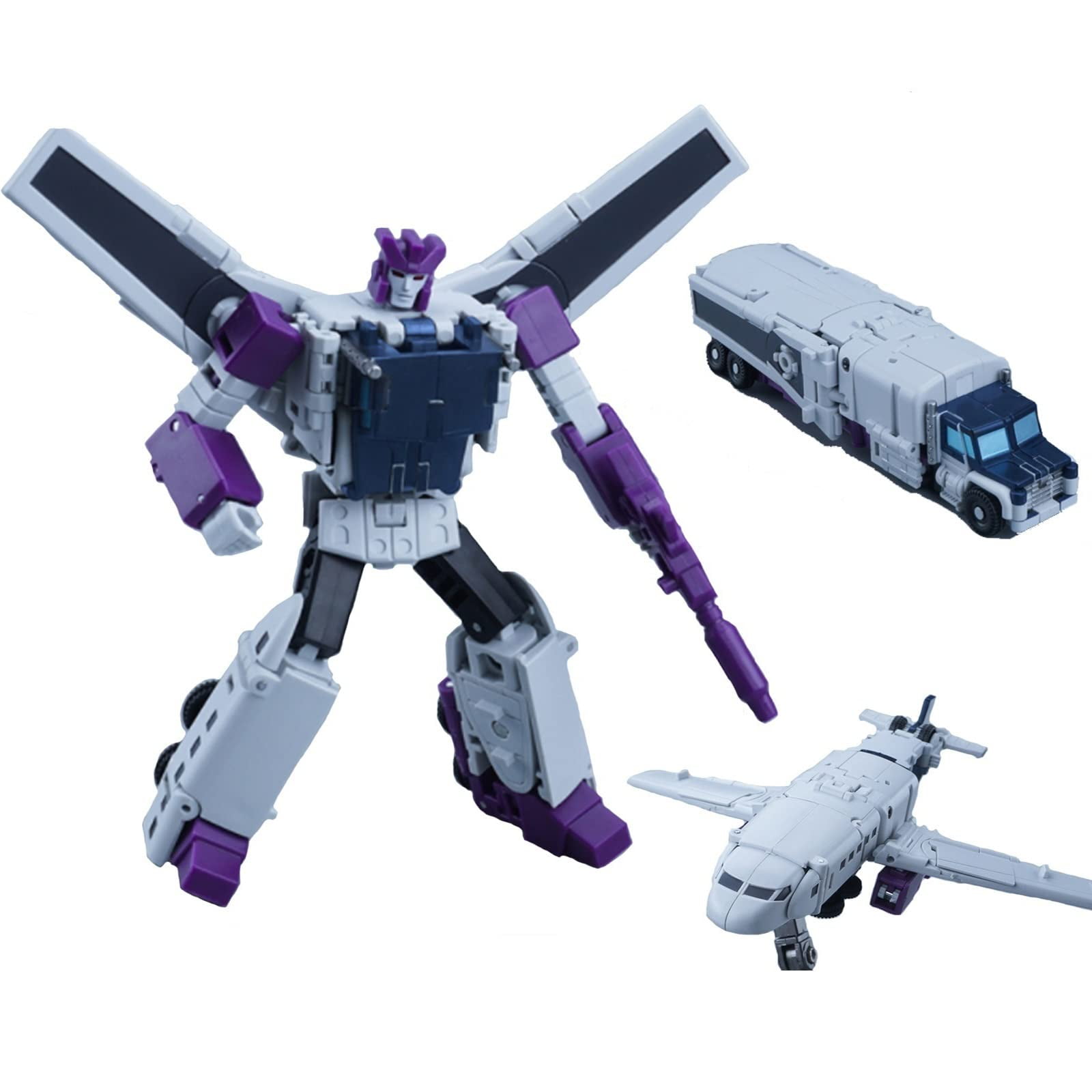 Njube Transformer Toy Triple Changers Octane, Transformable Transporter ...