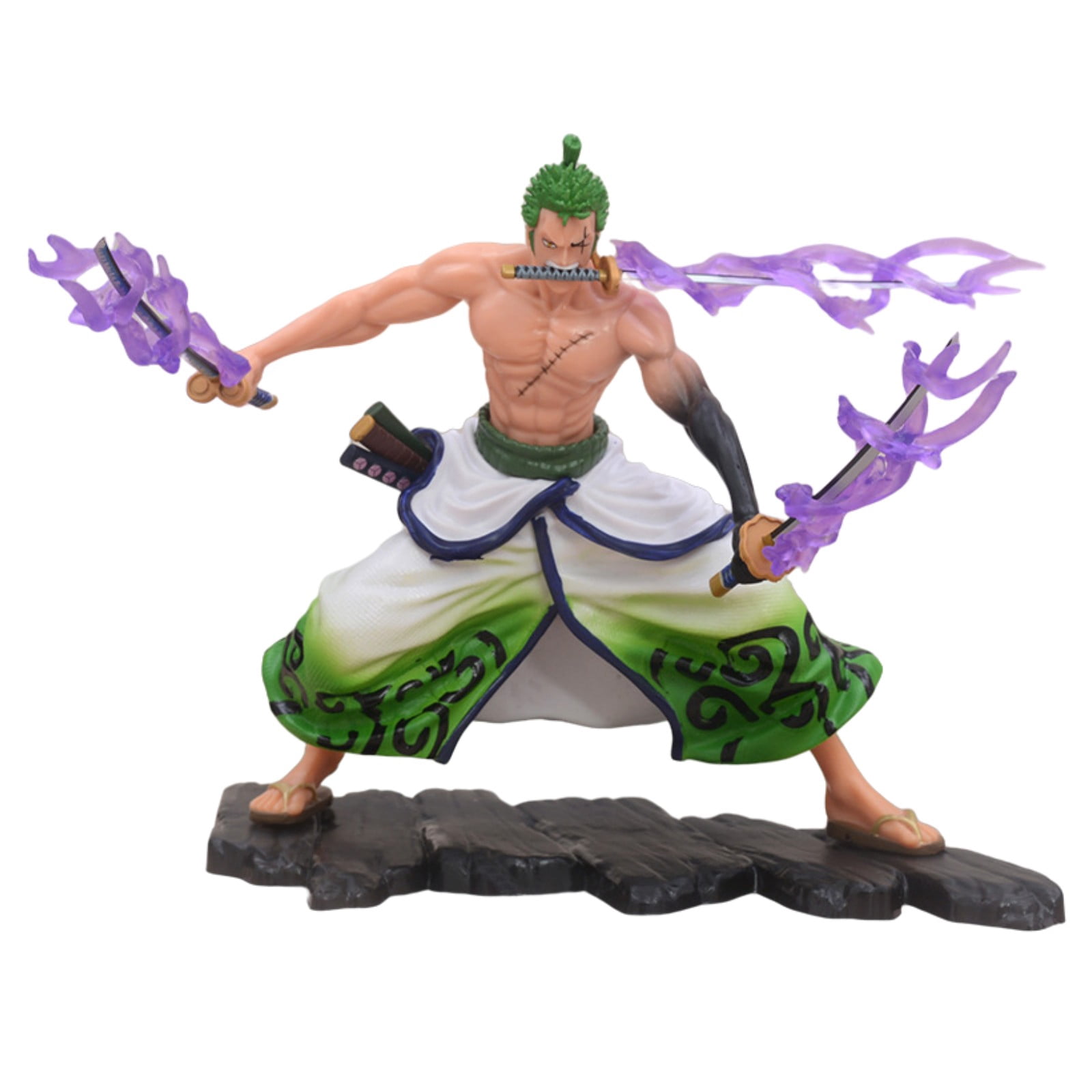 Njube VFX Roronoa Zoro Figure Collection Decor Statue Model Toy ...