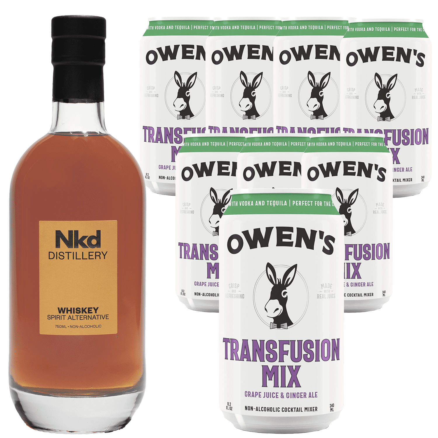 Nkd Distillery Whiskey Alternative Premium Non-Alcoholic Spirit 750 ML ...