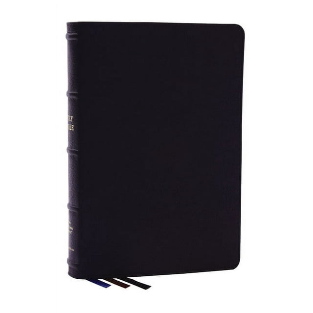 Free Shipping! Nkjv, Large Print Thinline Reference Bible, Blue Letter, MacLaren Series, Genuine ...