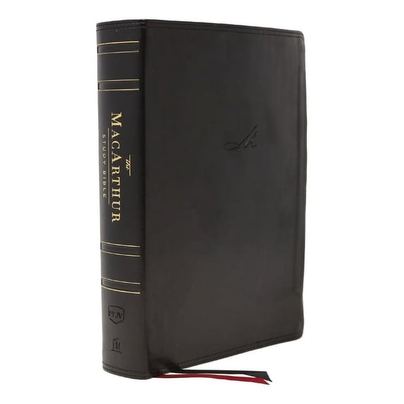 Nkjv, MacArthur Study Bible, 2nd Edition, Leathersoft, Black, Comfort ...