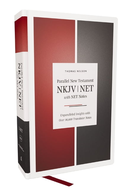 Nkjv-Net Parallel New Testament with Net Translators' Notes, Hardcover ...