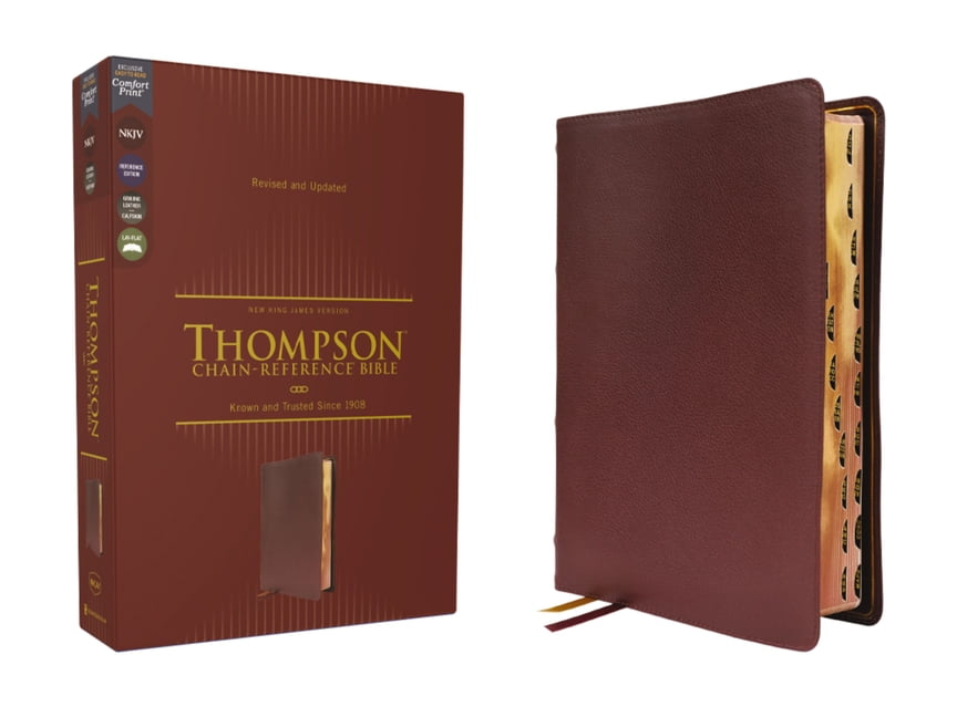 Nkjv, Thompson Chain-Reference Bible, Genuine Leather, Calfskin ...