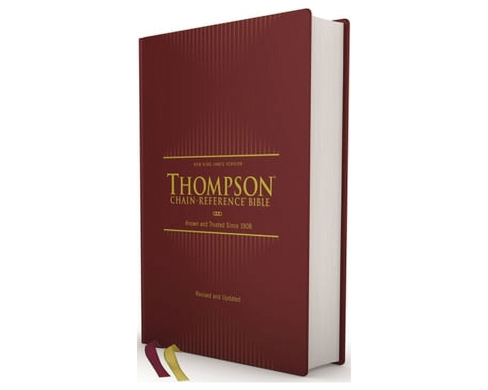 Nkjv, Thompson Chain-Reference Bible, Hardcover, Red Letter, Comfort Print, (Hardcover ...