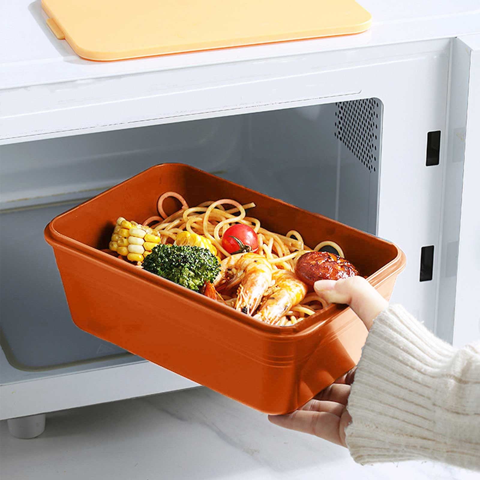 Nkmbld Office Supplies Bento Box Adult Lunch Box Compartment Meal Prep ...