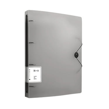 Nkmbld Basics File Folders, Letter Size 30 Page A4 Data Book Expanding ...