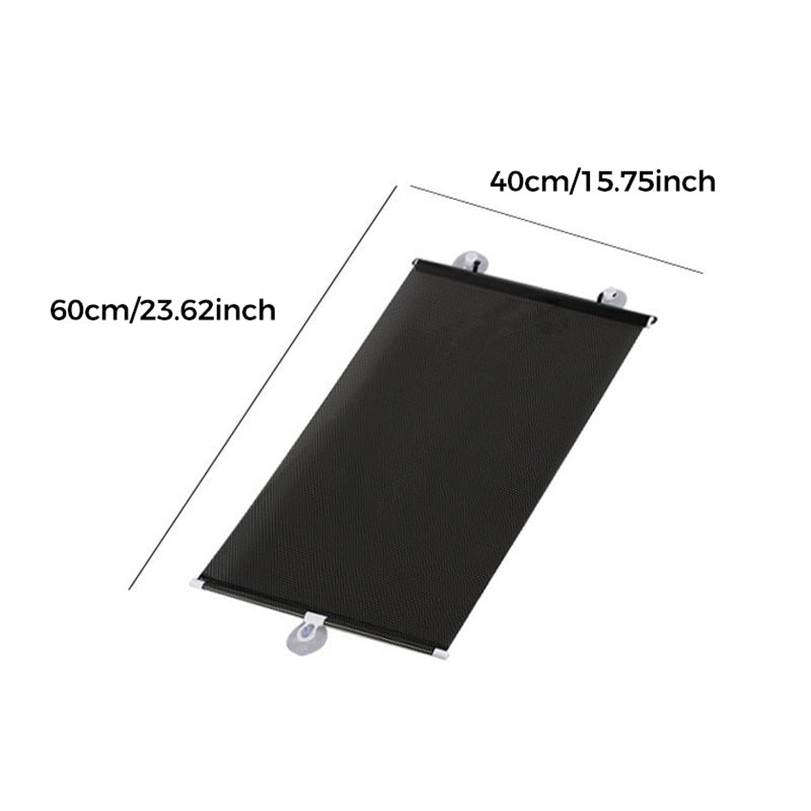 Nkmbld Car Window Shade Retractable Sunshade for Car Windows- Sun and ...