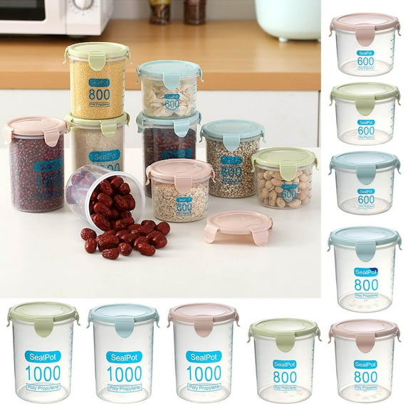 Nkmbld Clear Stackable Storage Bins with Lids Storage Containers ...