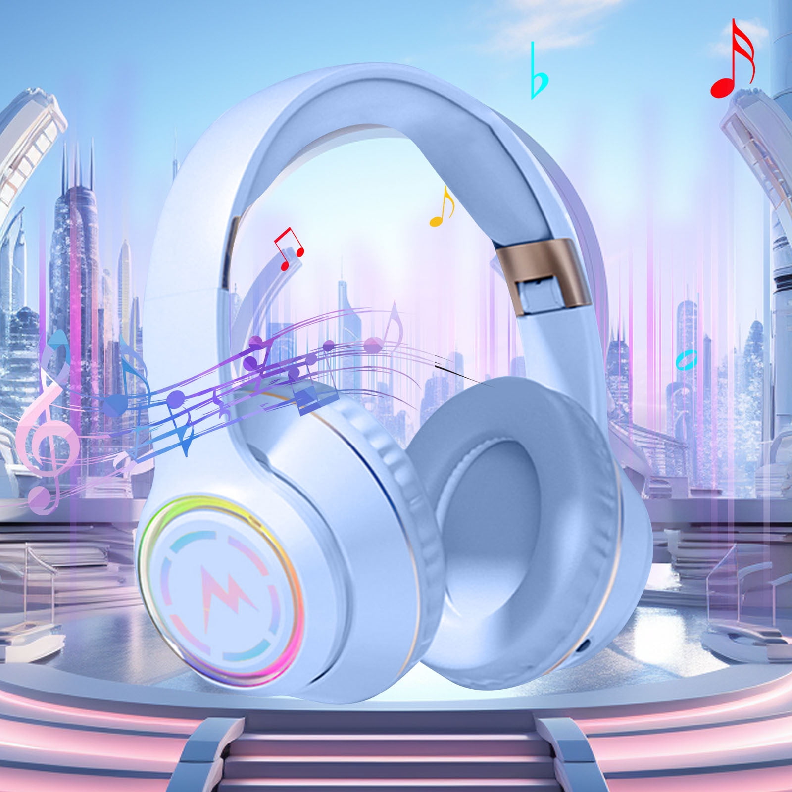 Nkmbld Cordless Earphones Fully Compatible Gaming Headset Stereo ...
