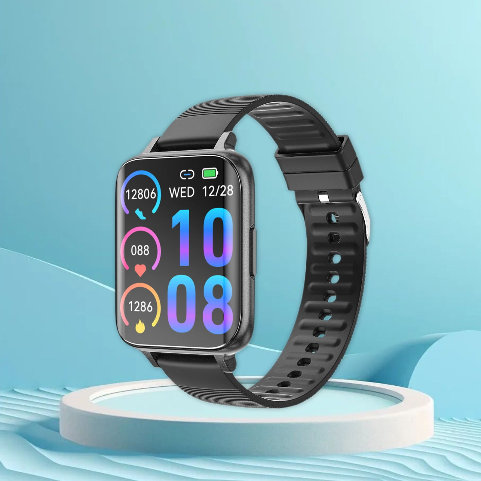 Nkmbld Fitness Watches for Men Sports Watch Bracelet Advanced Bluetooth ...