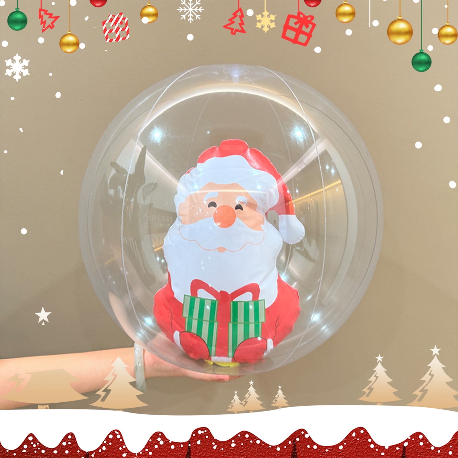 Nkmbld Giant Inflatable Christmas Balls, Inflatables Ornaments Xmas ...
