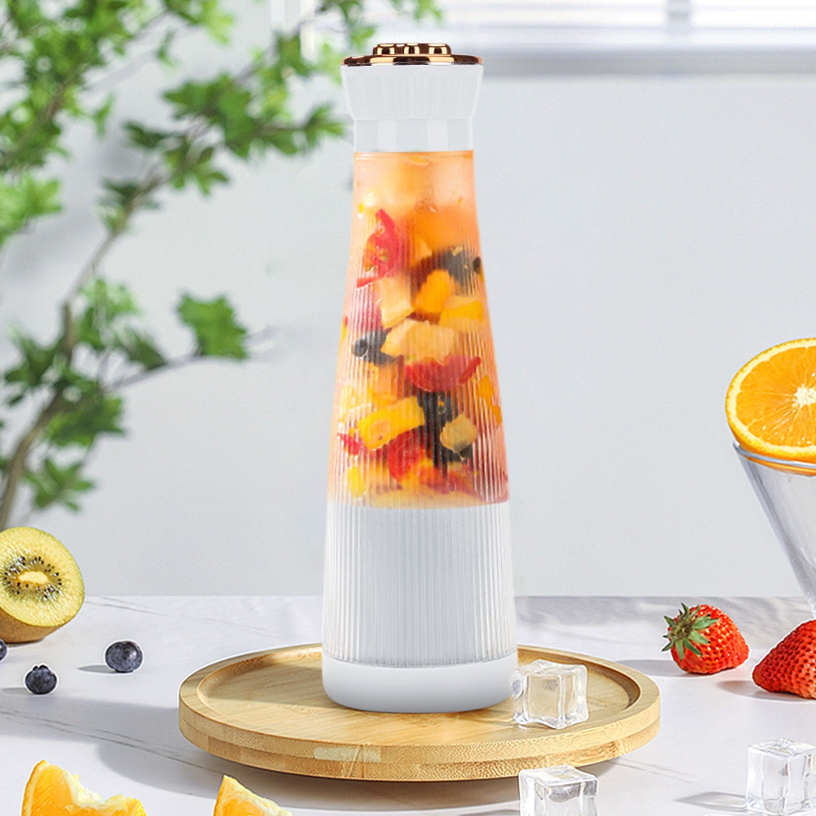 Nkmbld High Juice Yield Juice Maker Portable Juicer Rechargeable ...