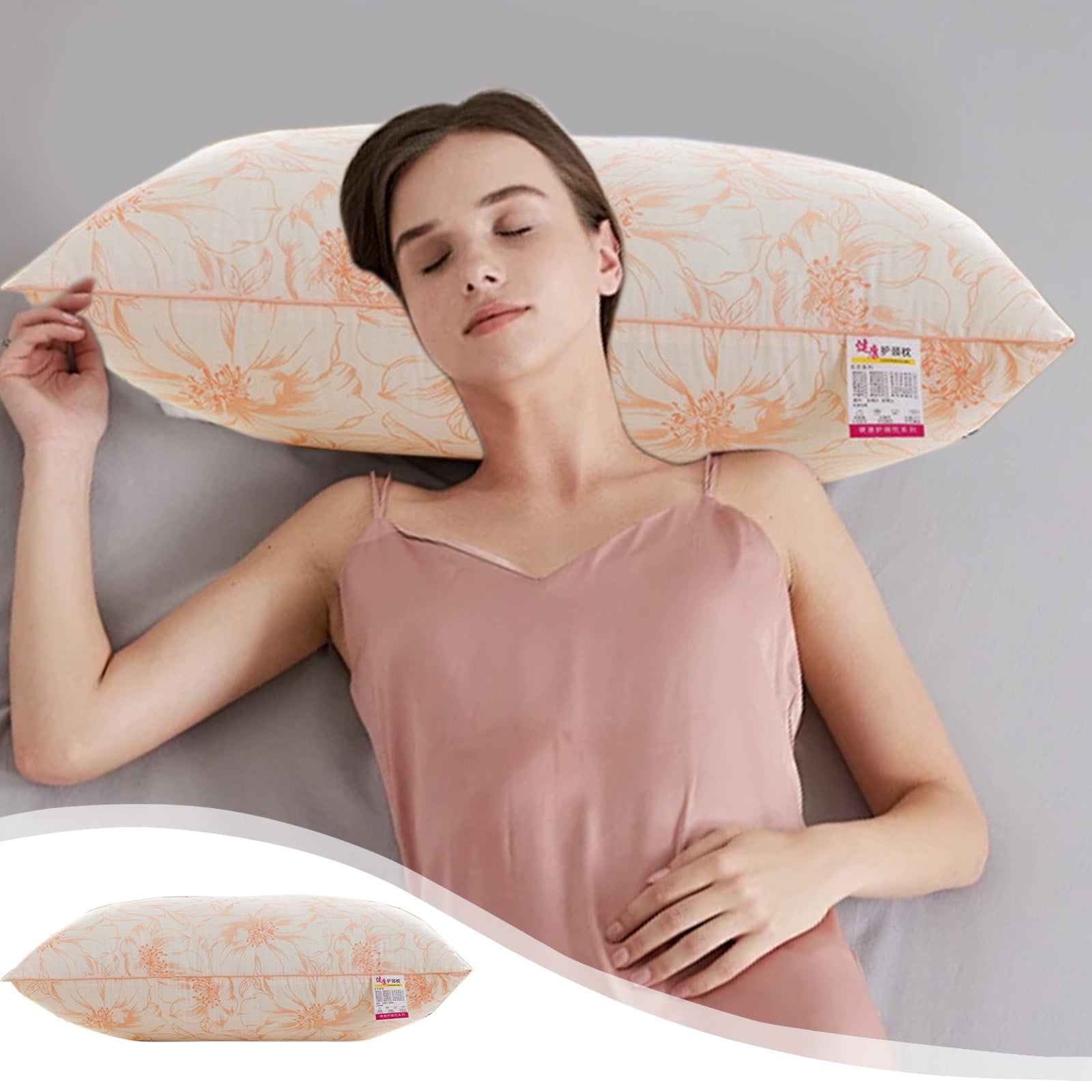 Nkmbld Memory Foam Pillows Cool Ice Silk Water Vertical Knitted Pillow ...