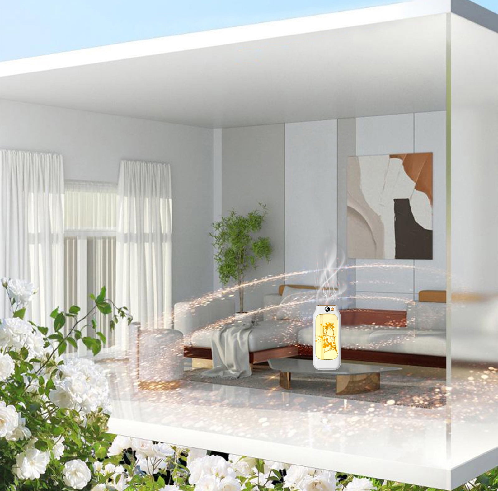 Nkmbld Oil Diffusers for Large Rooms 5-speed Commercial Smell Machine ...