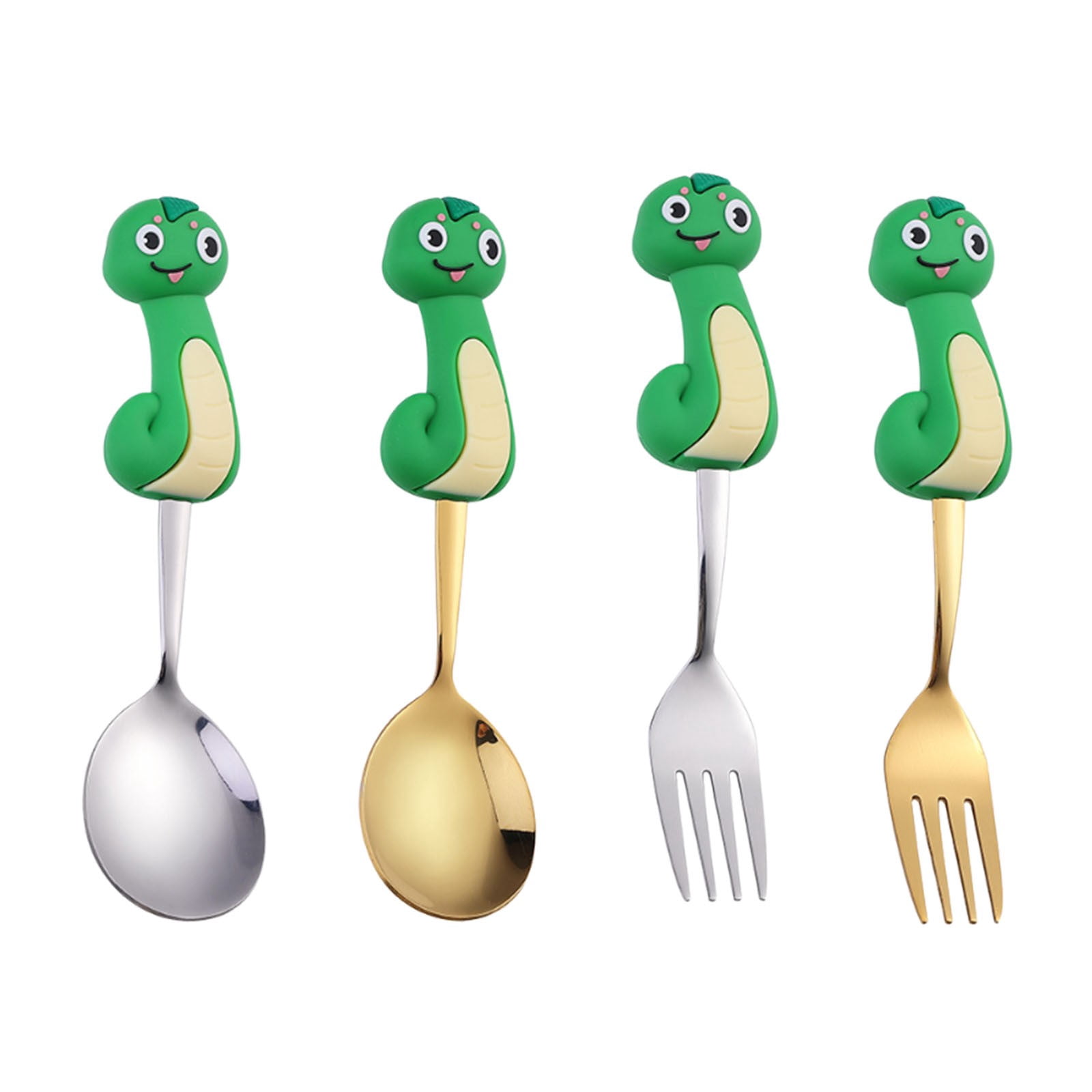 Nkmbld Reusable Forks Snake Stainless Steel Fork Spoon Using for Home ...