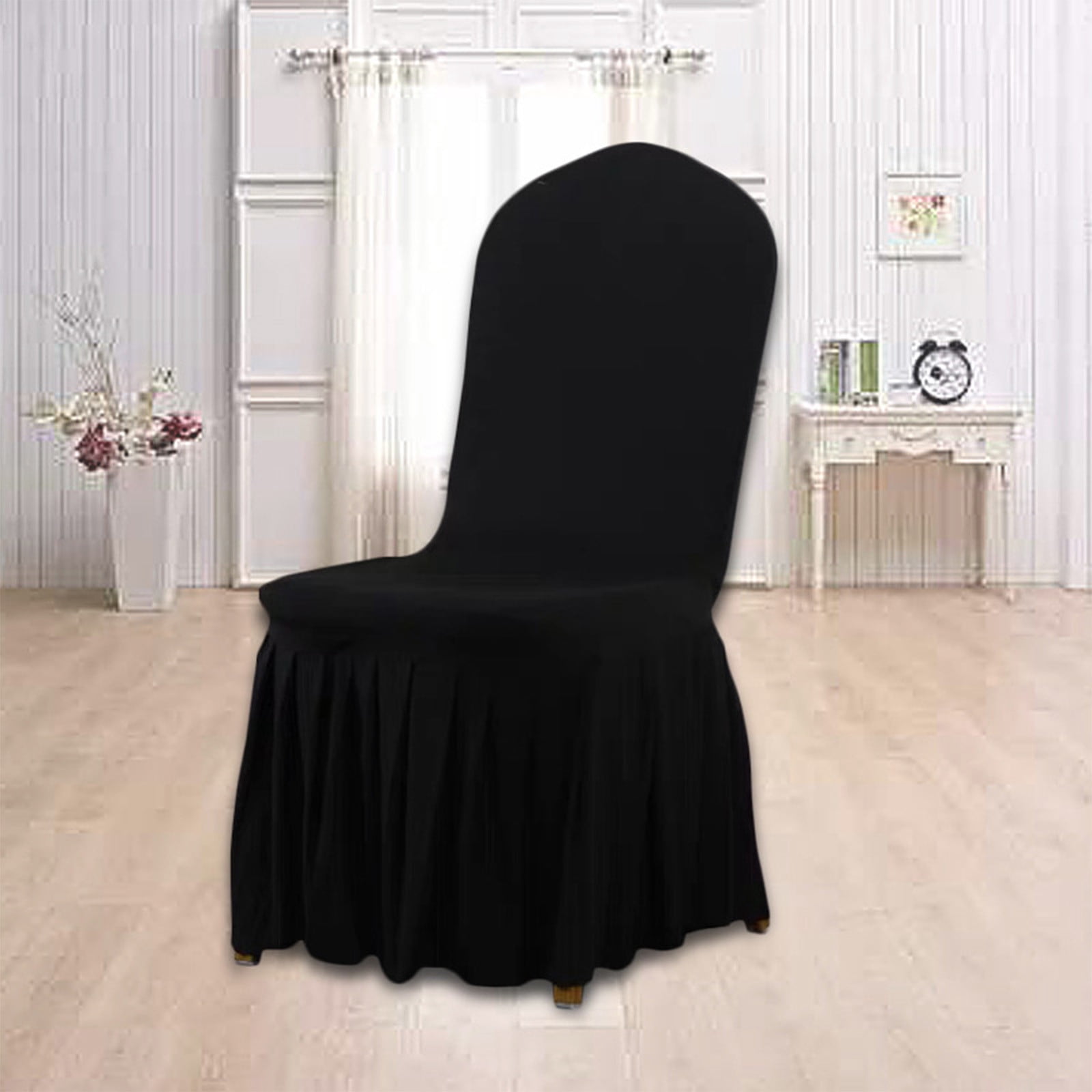 Parson Chair Covers With Skirtnull