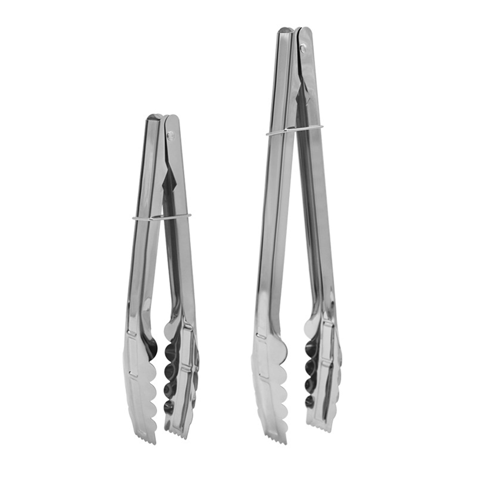 Nkmbld Tongs for Grilling Stainless Steel All-Purpose Tongs with Ring ...