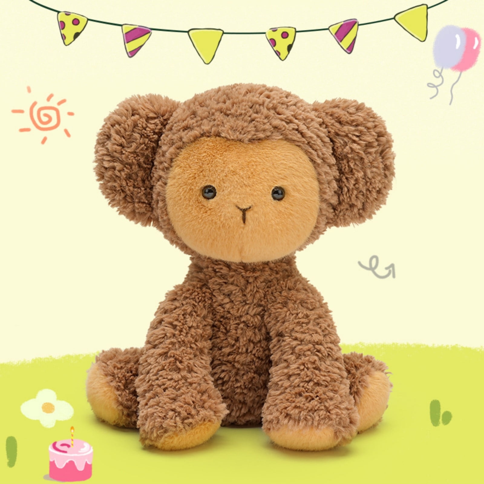 Nkollvrt 4Th of July Toys Cute Little Monkey Dolls Dolls Birthday ...