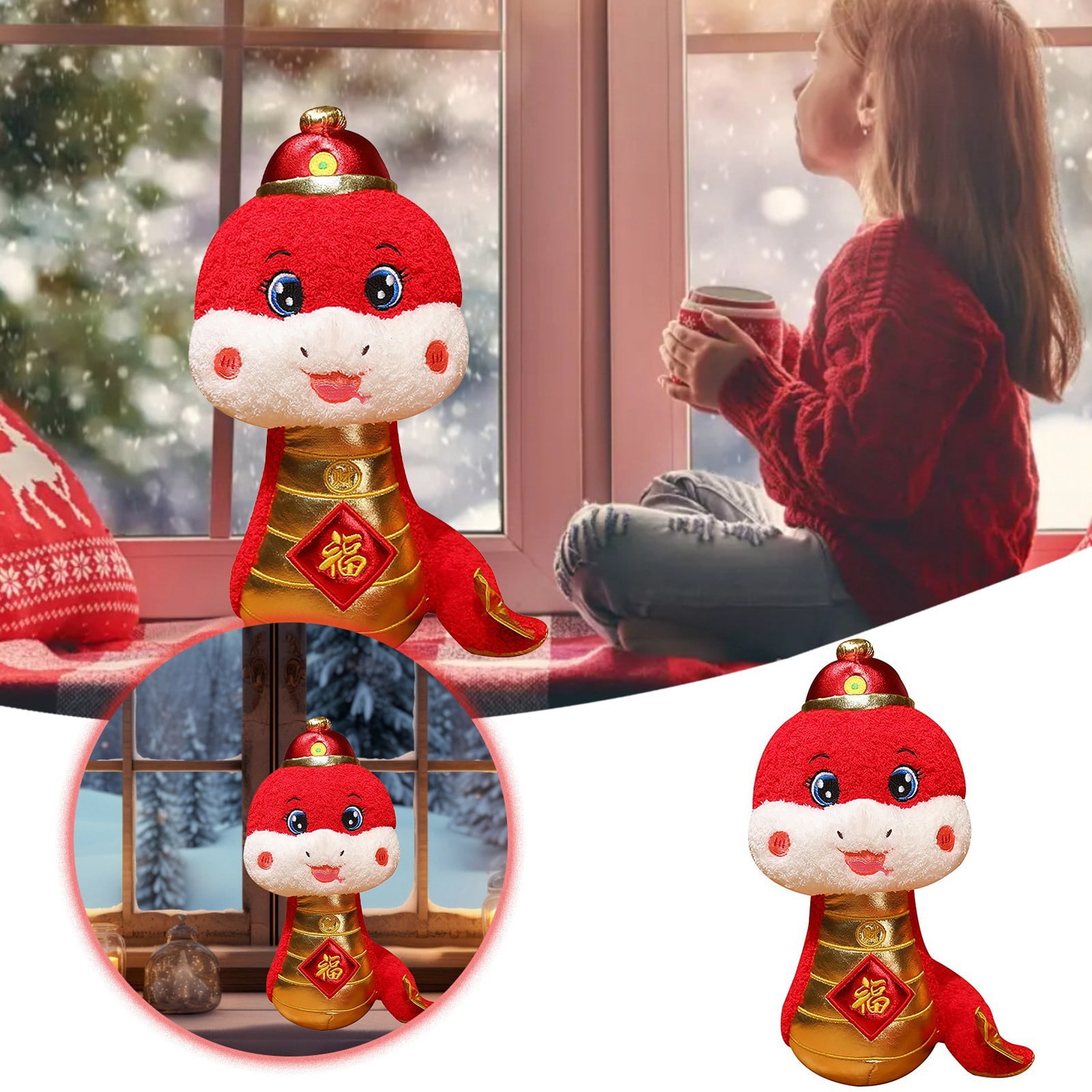 Nkollvrt 4Th of July Golden Toy Zodiac Year of the Mascot Trendy ...