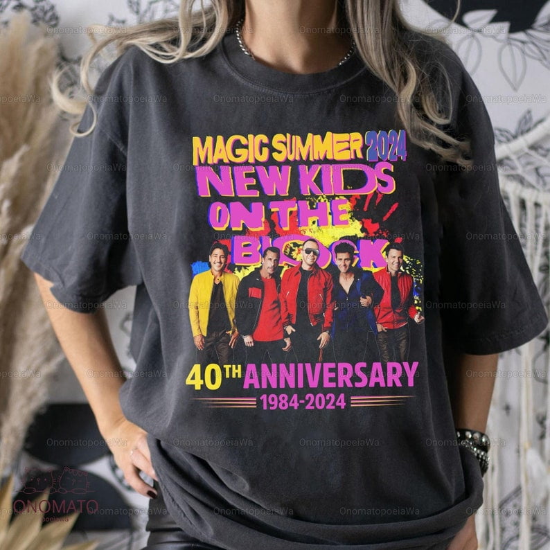 Nkotb Band 2024 Shirt, New Kids On The Block Shirt, New Kids On The ...