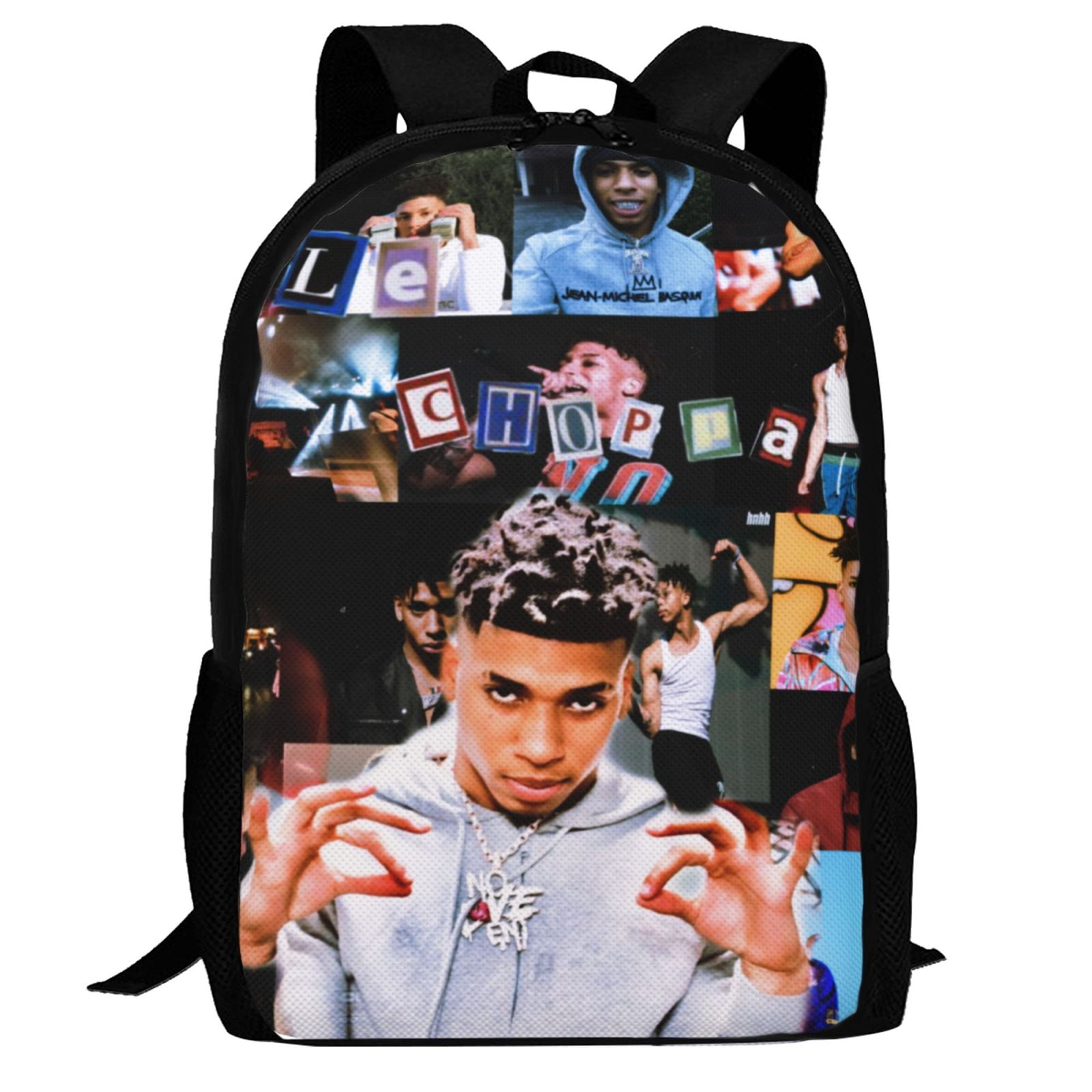 Nle Choppa Backpack,3d Print Laptop Backpack Lightweight Casual Daypack ...