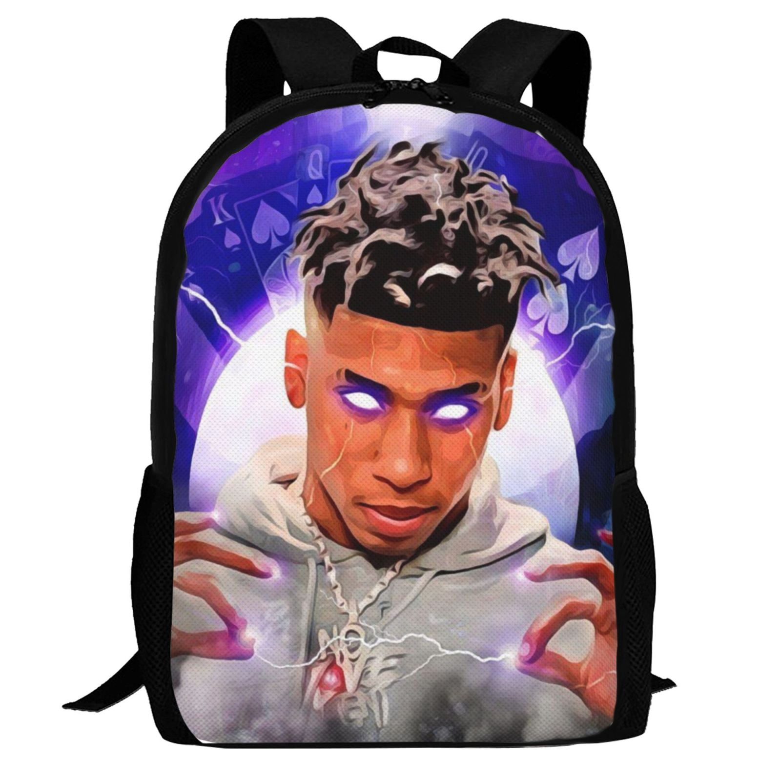 Nle Choppa Backpack,3d Print Laptop Backpack Lightweight Casual Daypack ...