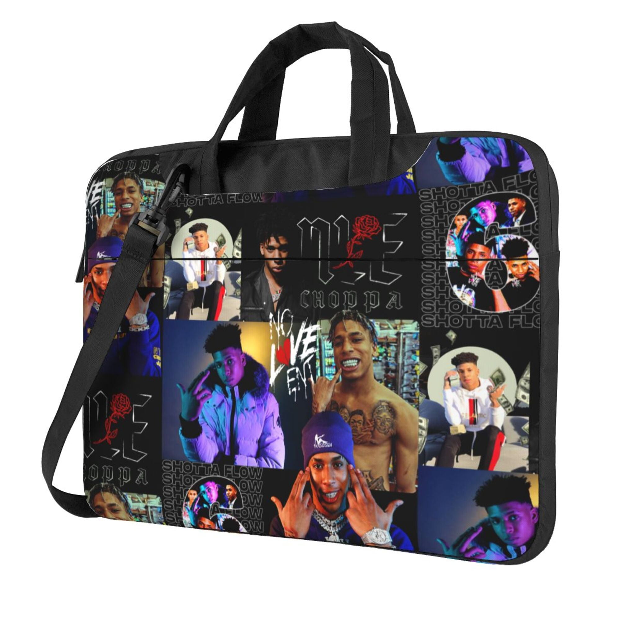 Nle Choppa Laptop Bag Laptop Case Computer Notebook Briefcase Messenger ...