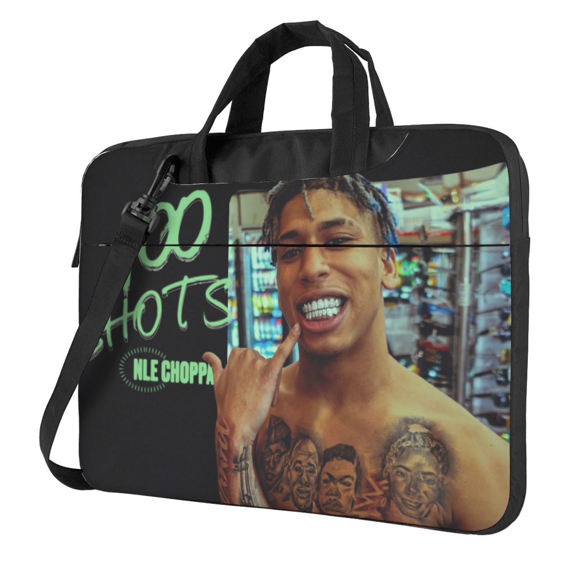 Nle Choppa Laptop Bag Laptop Case Computer Notebook Briefcase Messenger ...