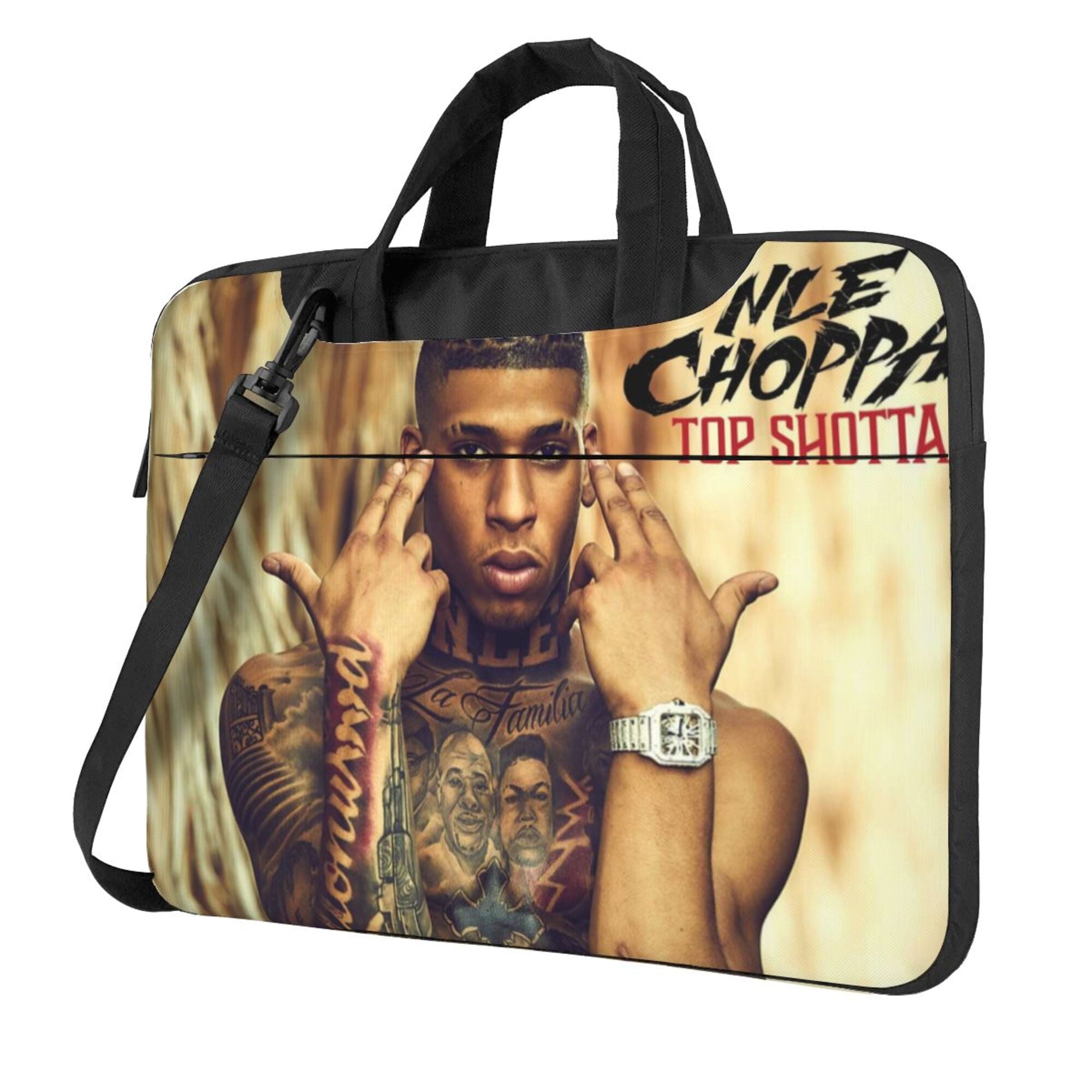 Nle Choppa Laptop Bag Laptop Case Computer Notebook Briefcase Messenger ...