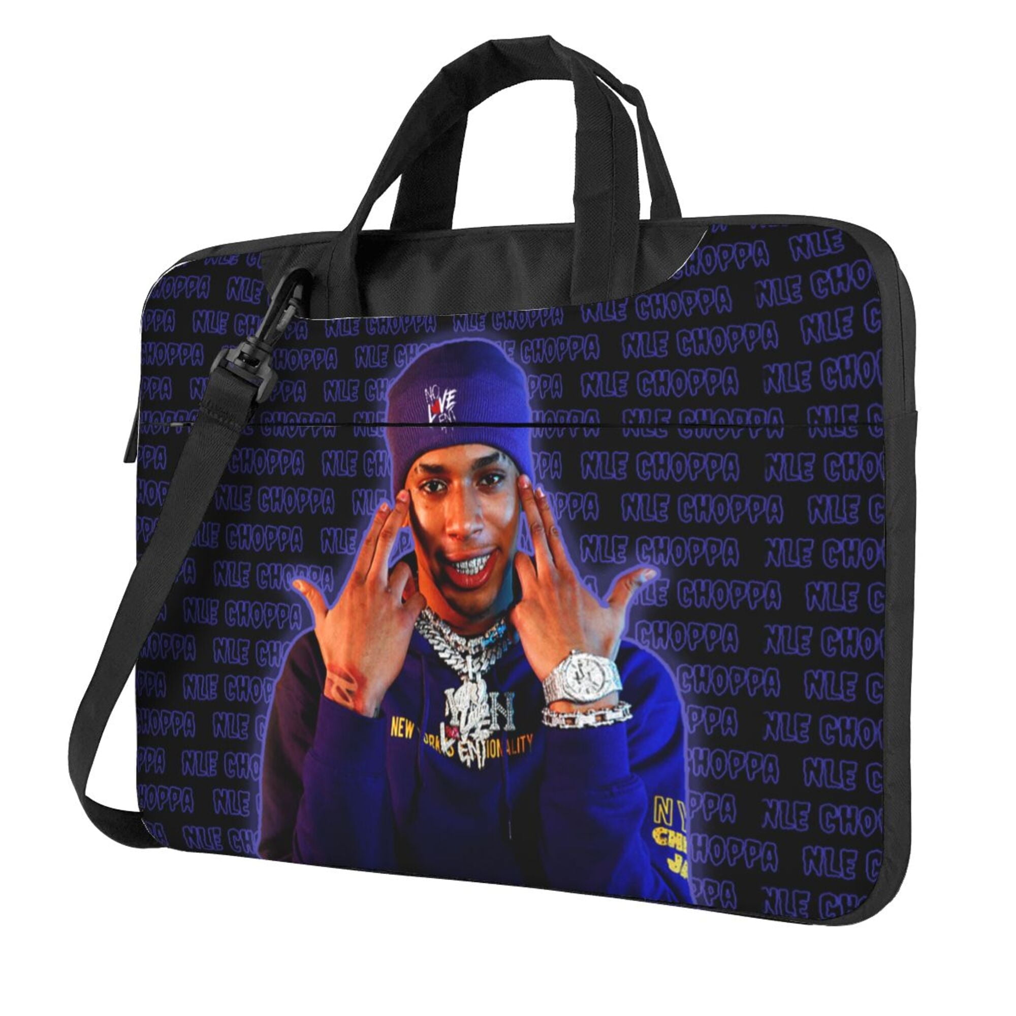 Nle Choppa Laptop Bag Laptop Case Computer Notebook Briefcase Messenger ...