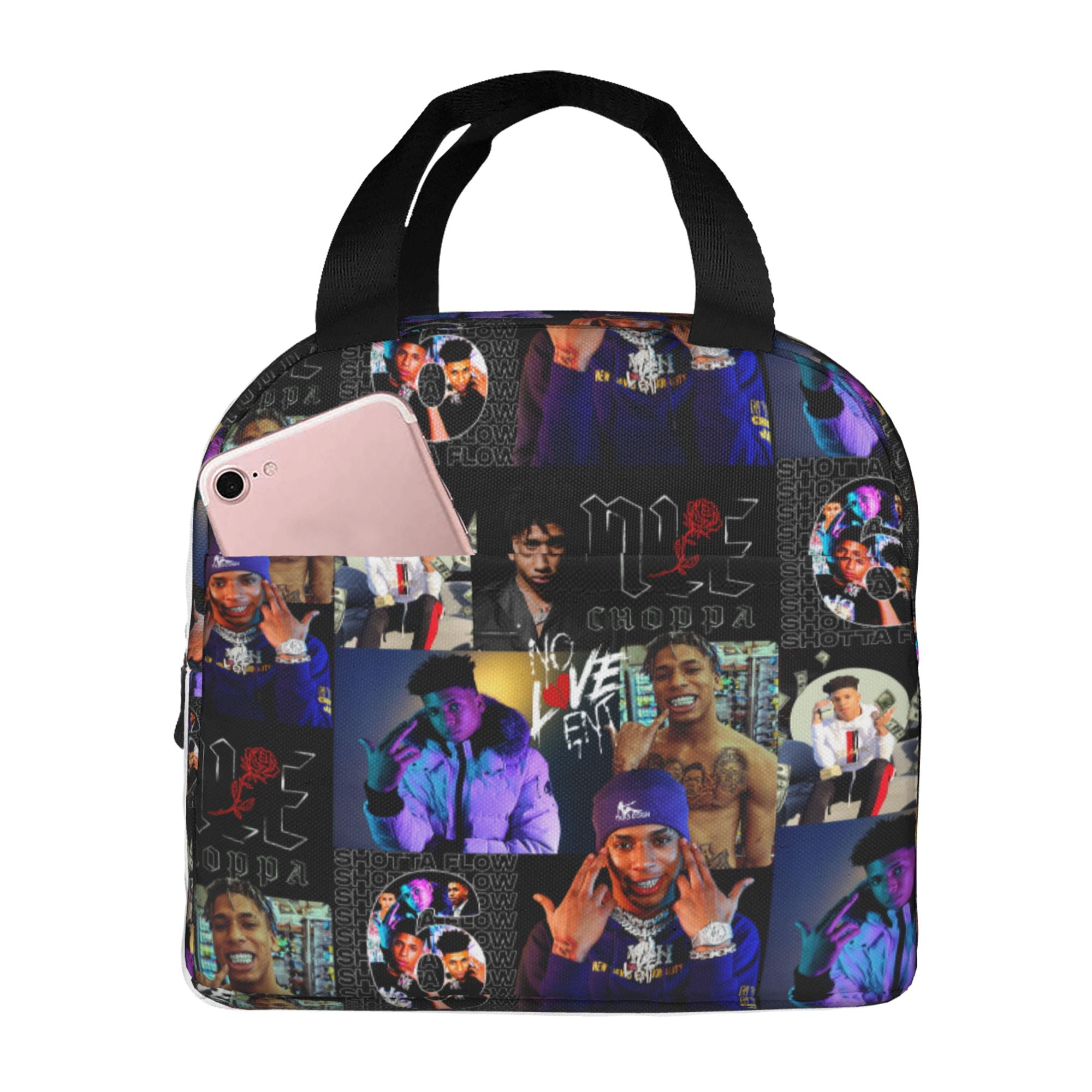 Nle Choppa Lunch Bag Lunch Bag Tote Bag Insulated Lunch Box Picnic ...