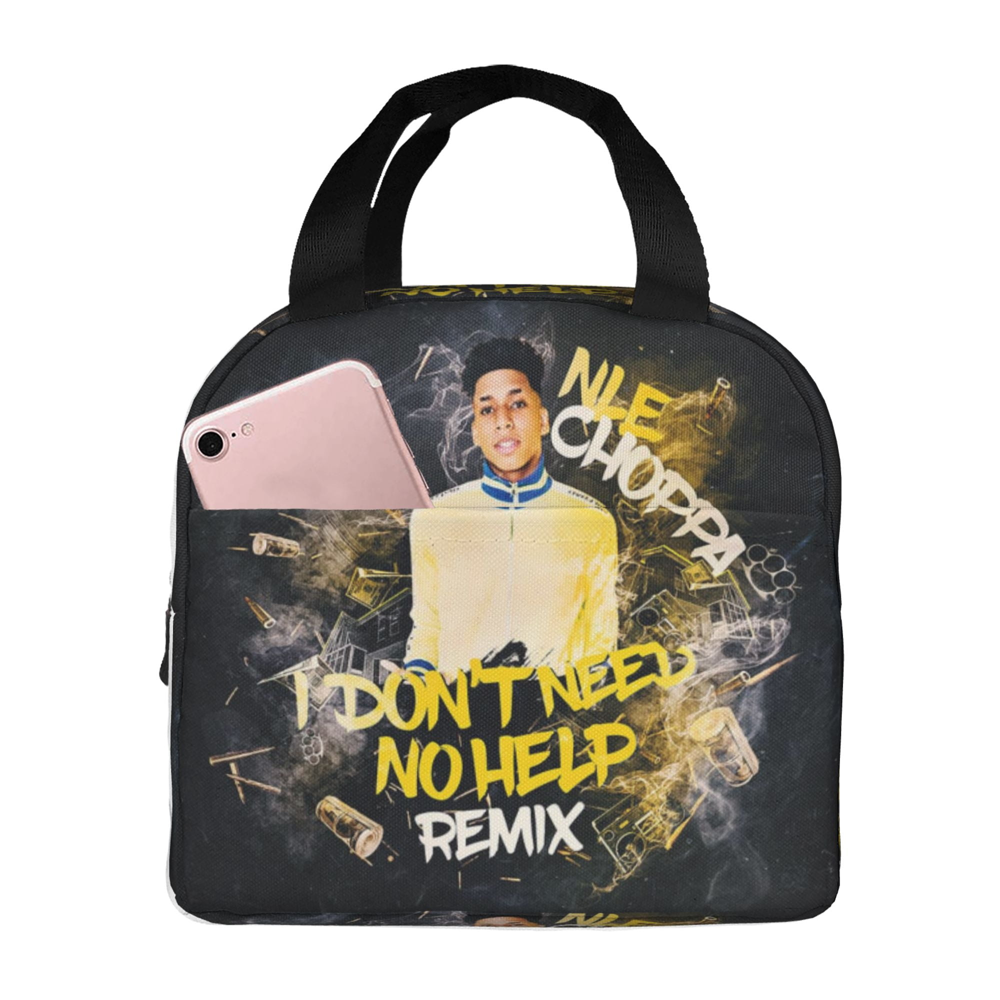 Nle Choppa Lunch Bag Lunch Bag Tote Bag Insulated Lunch Box Picnic ...