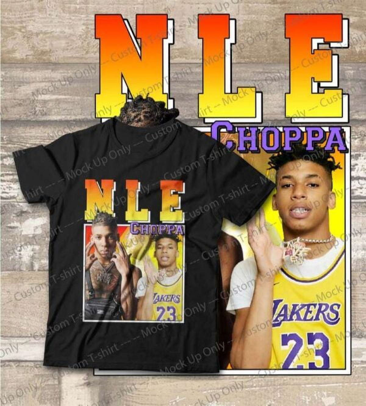 Nle Choppa T-shirt Rapper Music - Walmart.com