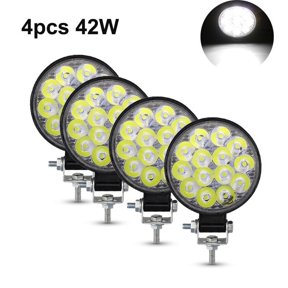 Nilight LED Light Bar 2PC 7Inch 36W Spot LED Work Light Off Road Led ...