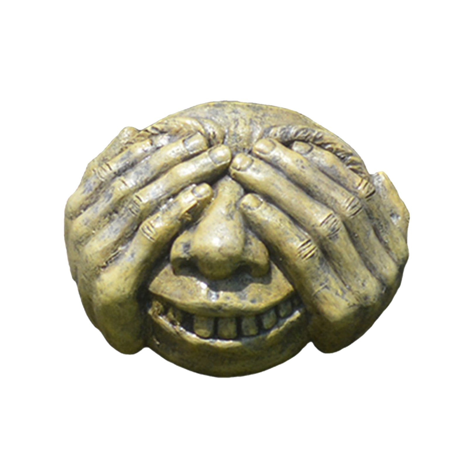 Nlsdqey Desktop Ornament Decorative Sculpture Resin Hear No Evil See ...
