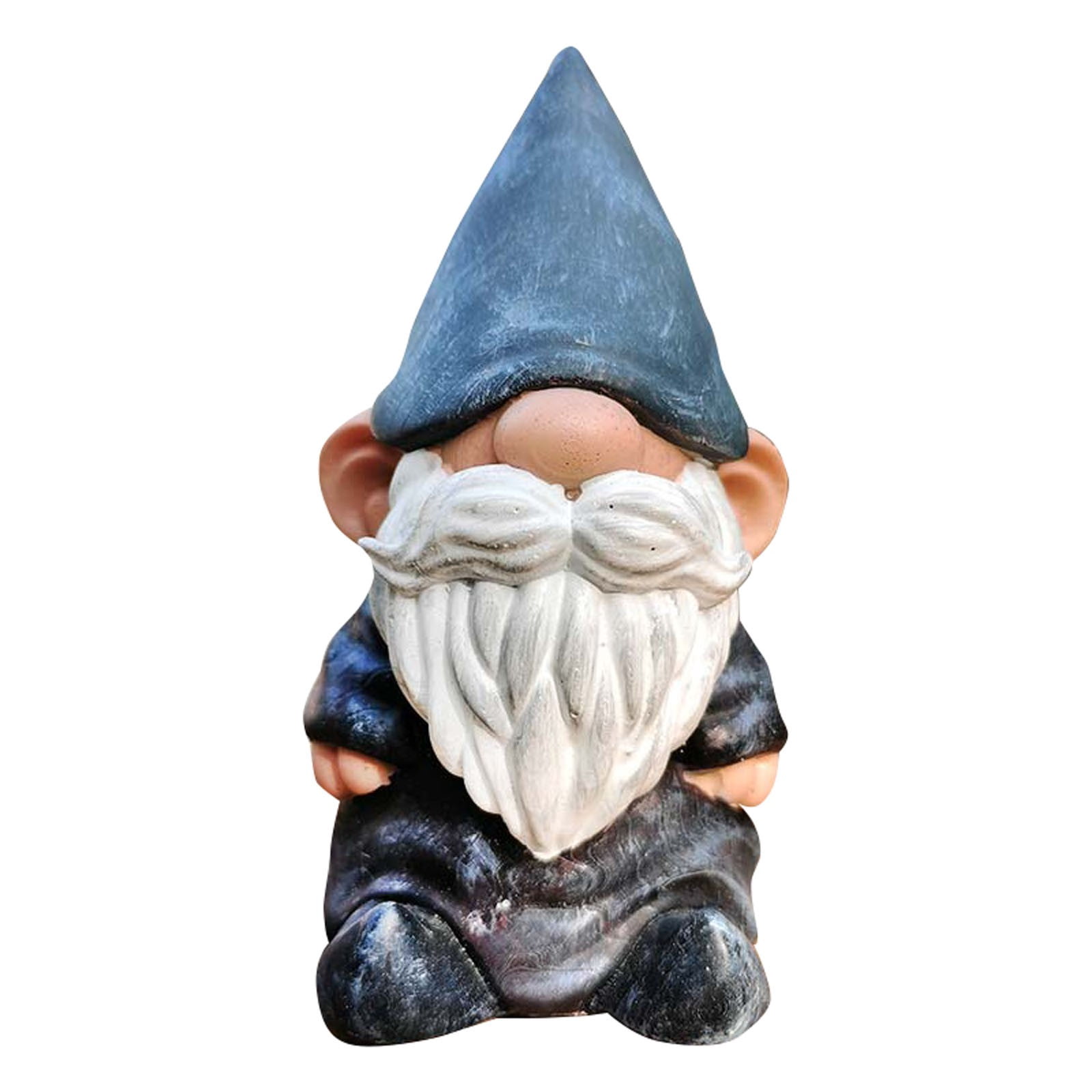 Nlsdqey Desktop Ornament Garden Ornaments Cute White Beard Dwarf Shape ...