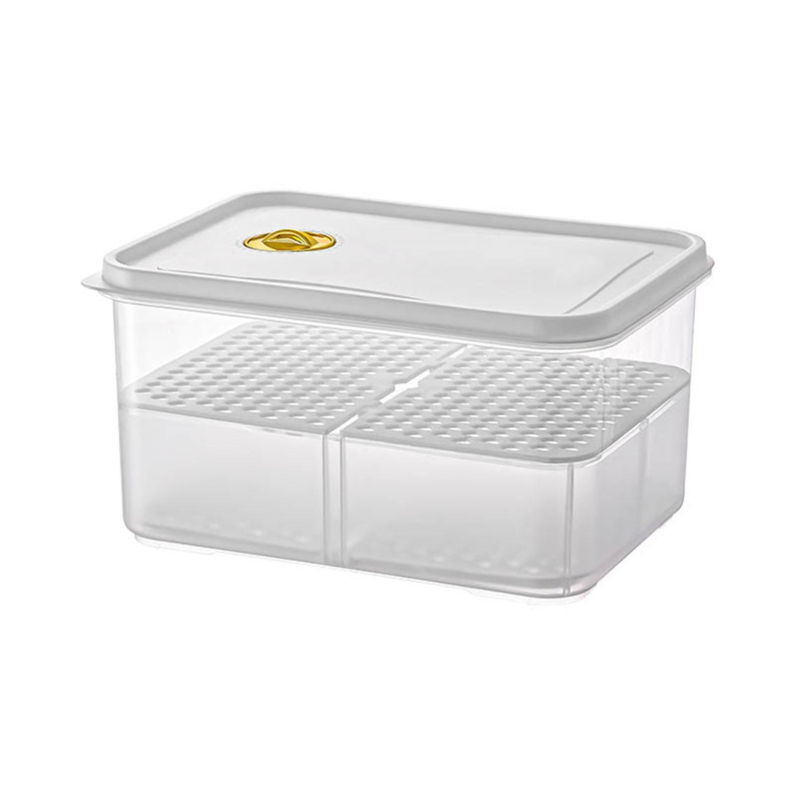 Nlsdqey Food Storage Refrigerator Preservation Storage Box Plastic ...